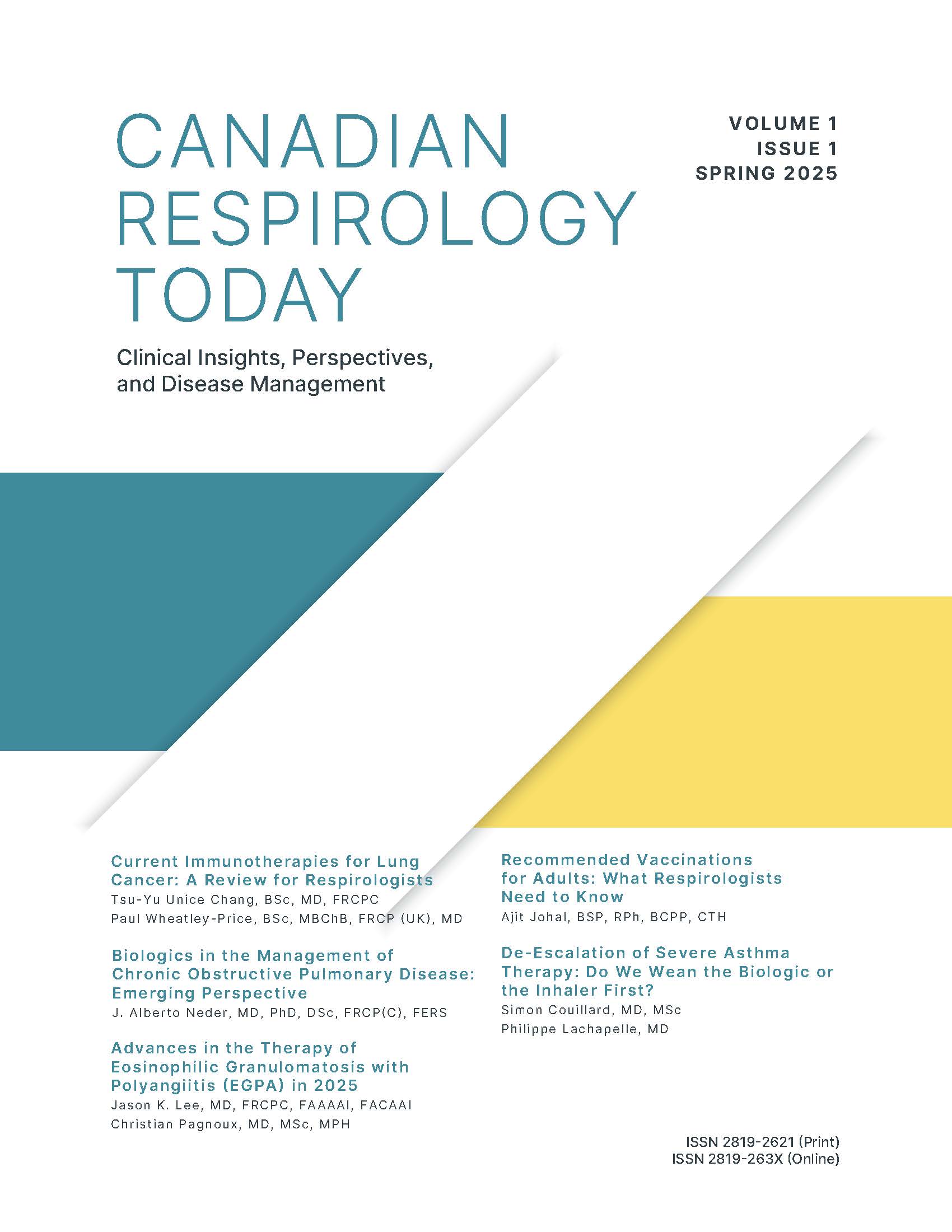 Archives | Canadian Respirology Today